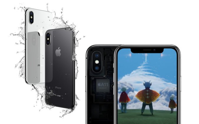 new iPhone X and some friends Arrive