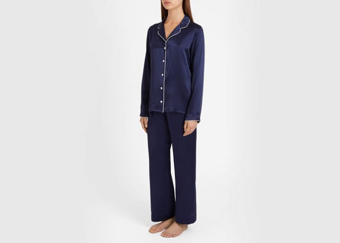Derek Rose Women's Pure Silk Luxury Sleepwear