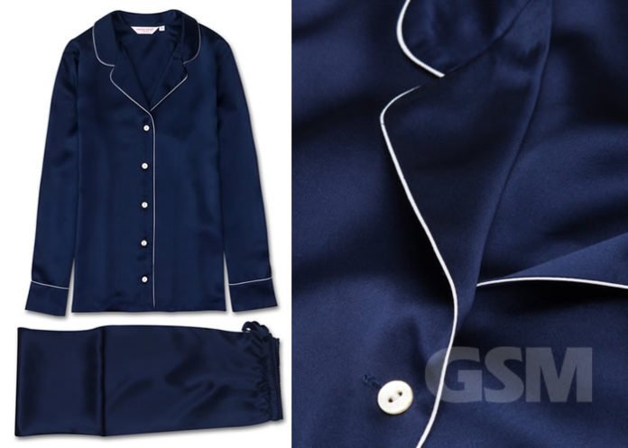 Derek Rose Women's Pure Silk Luxury Sleepwear