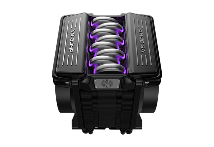 Cooler Master V-Series CPU Air Coolers Burn Rubber!