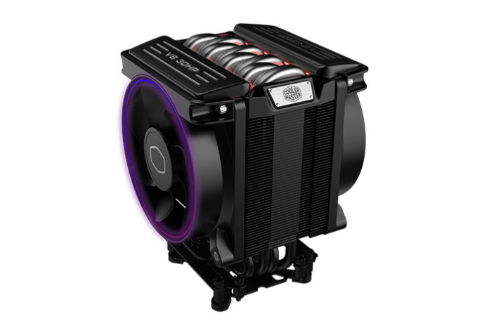 Cooler Master V-Series CPU Air Coolers Burn Rubber!